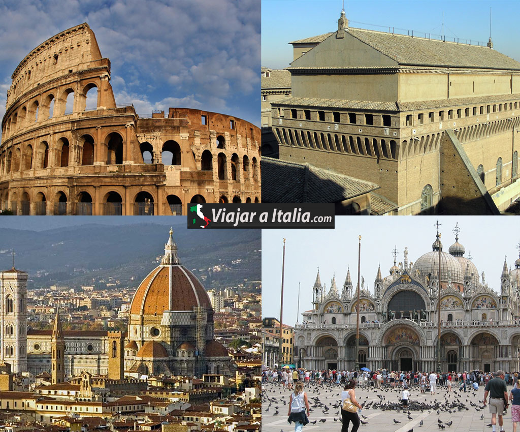 Sitios turísticos en Italia - Viajar a Italia